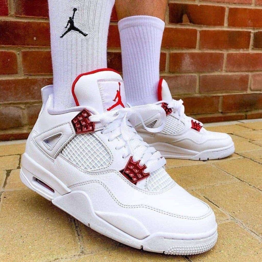 Jordan Retro 4 Metallic Red – ibuysneakers